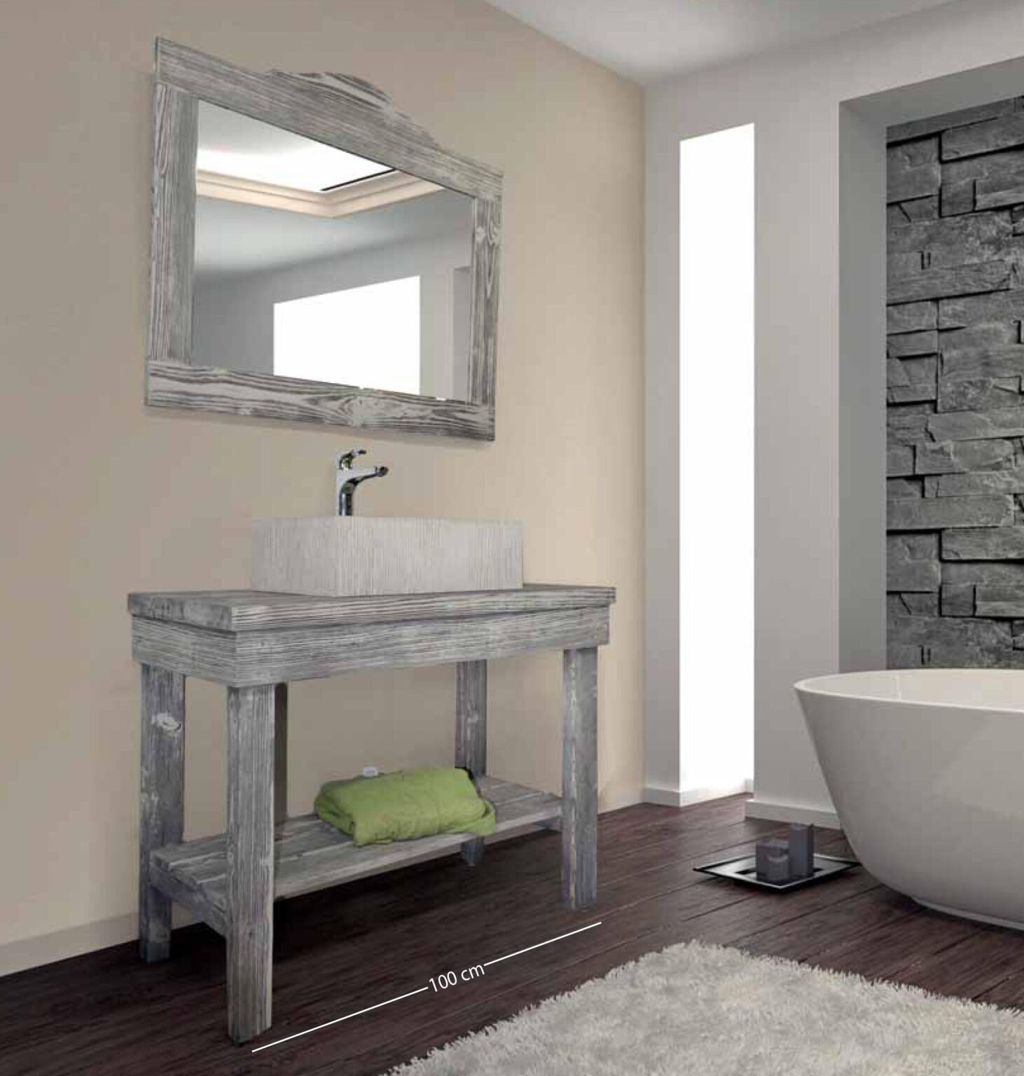 MODERN BATH-ΕΠΙΠΛΟ ΜΠΑΝΙΟΥ 35 ( ΒΑΣΗ + ΝΙΠΤΗΡΑΣ + ΚΑΘΡΕΠΤΗΣ ) ΜΑΣΙΦ ...