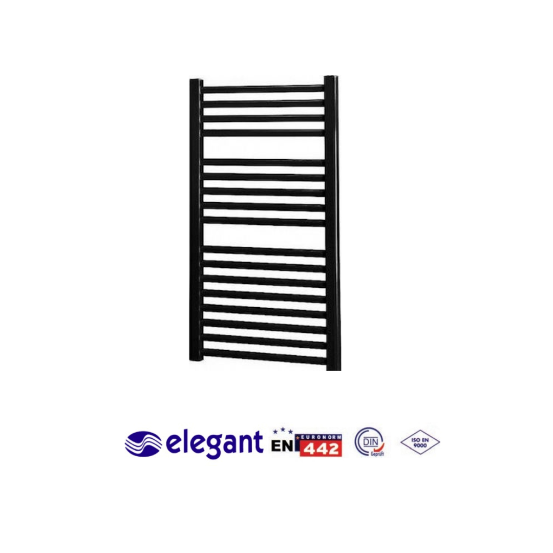 ELEGANT - ΧΑΛΥΒΔΙΝΑ ΘΕΡΜΑΝΤΙΚΑ ΣΩΜΑΤΑ ΛΟΥΤΡΟΥ ΜΑΥΡΟ - DropWater